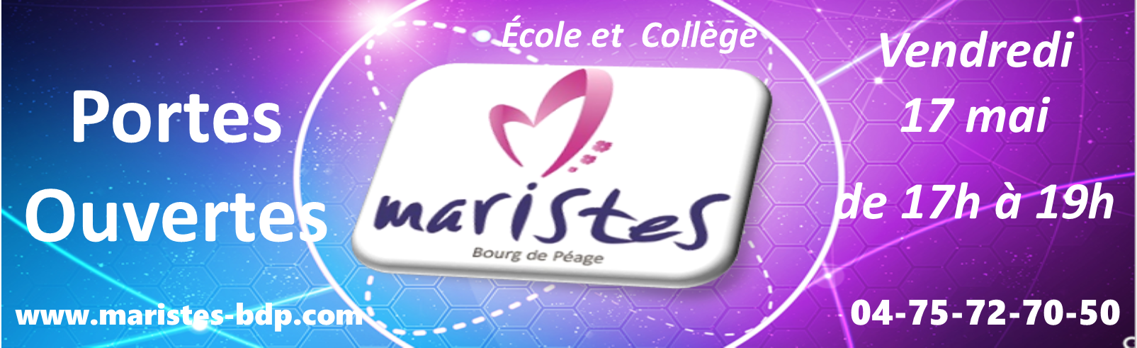 Ensemble scolaire Les Maristes : École & collège à Bourg de Péage ...